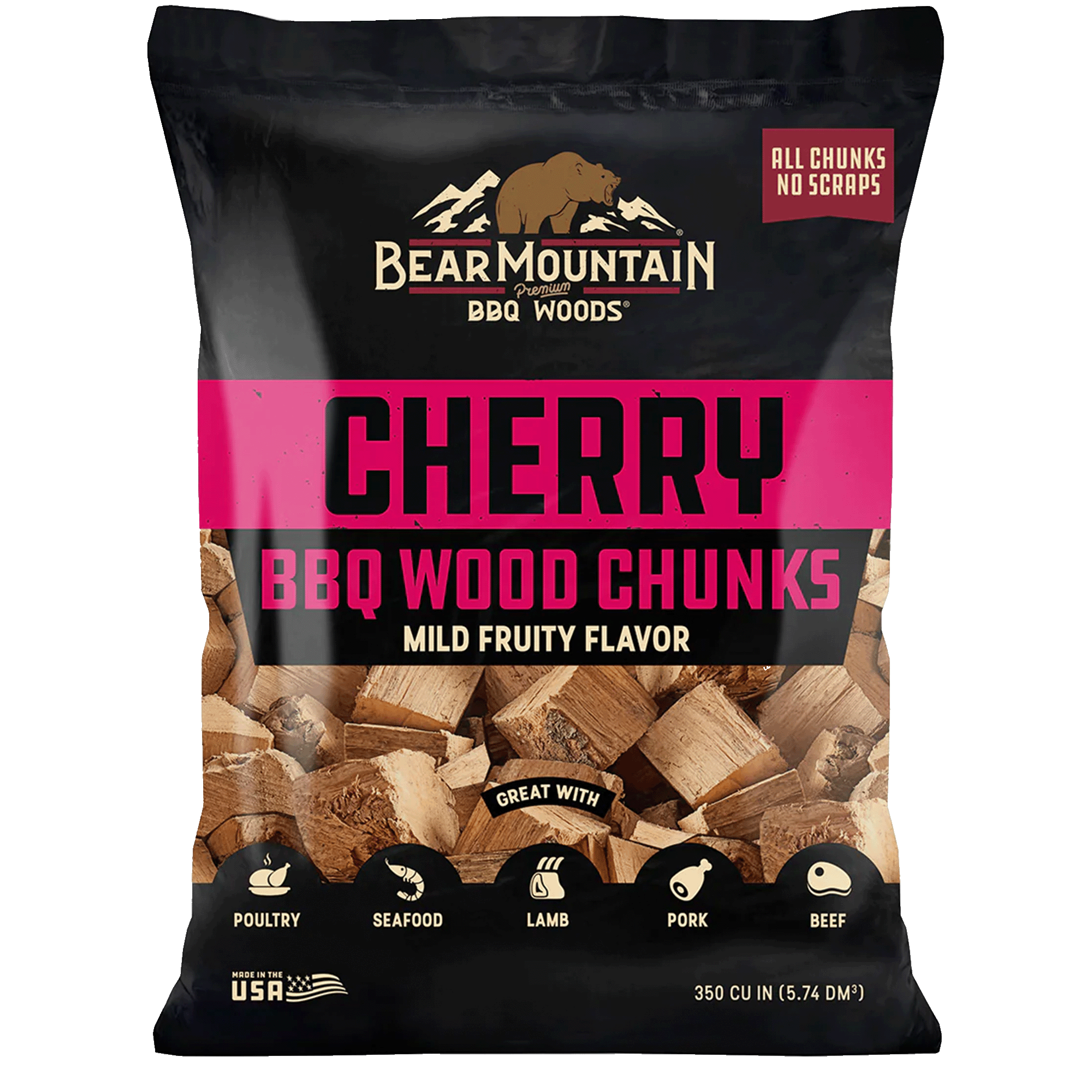 Wood Chunks | Hardwood Chunks for BBQ Smoking & More