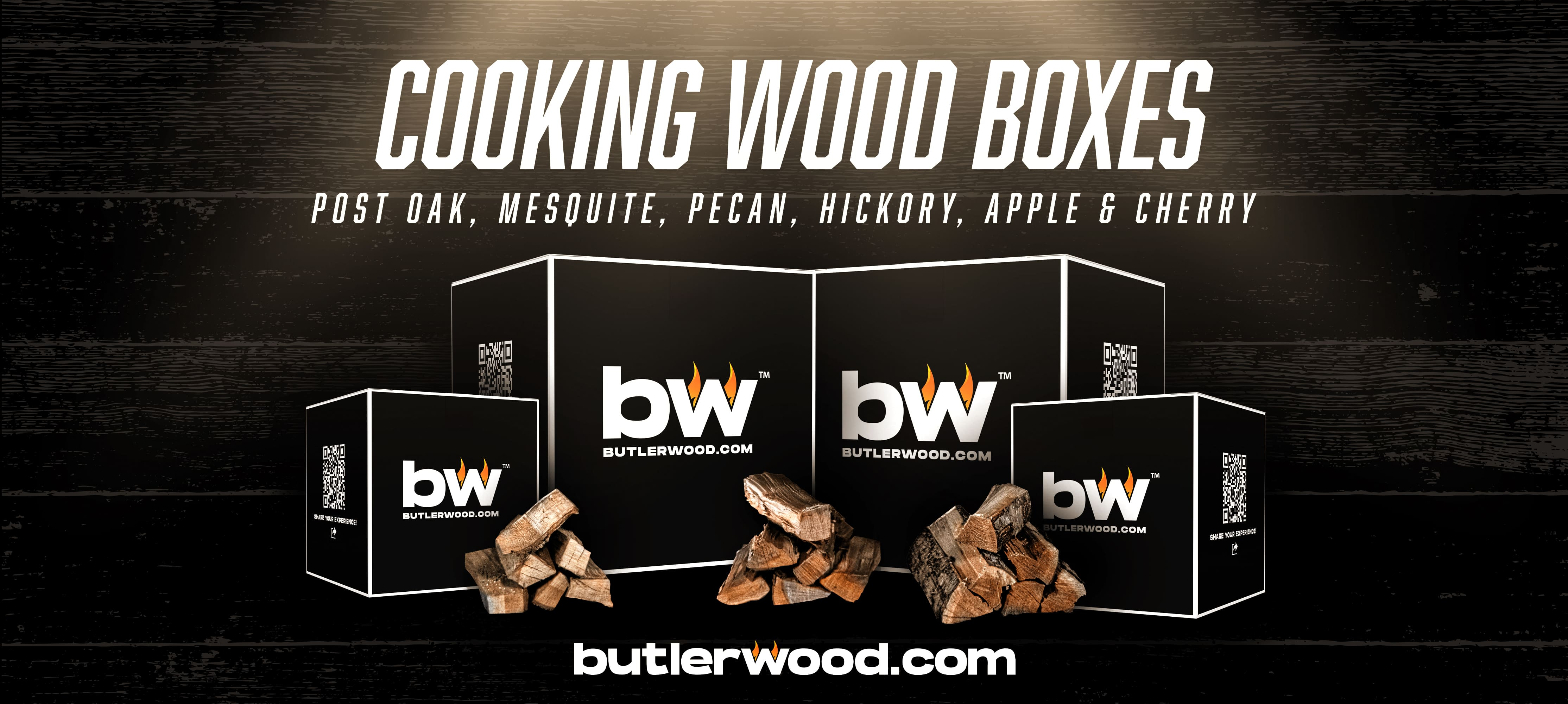 Shop Smoking Wood Boxes! Quality Post Oak, Mesquite, Pecan, Hickory ...