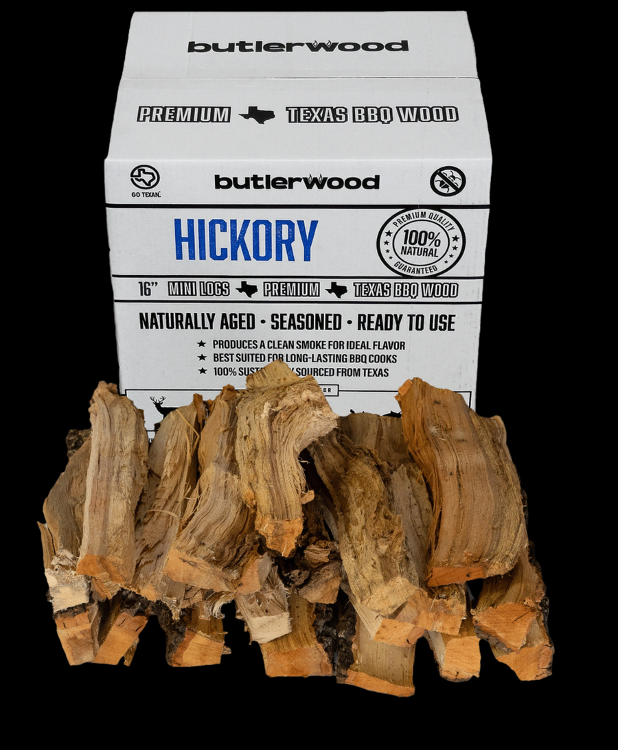 Hickory Cooking Wood by Split Size | Hickory Firewood Logs